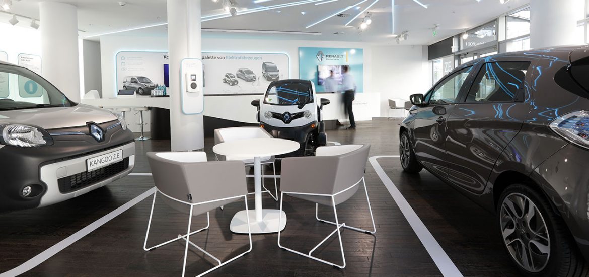 Neu in Berlin: Renault Electric Vehicle Experience Center - Renault Welt