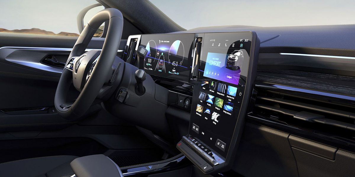 Renault Austral mit modernsten Multimedia-Lösungen und fast 1.000 cm2 ...